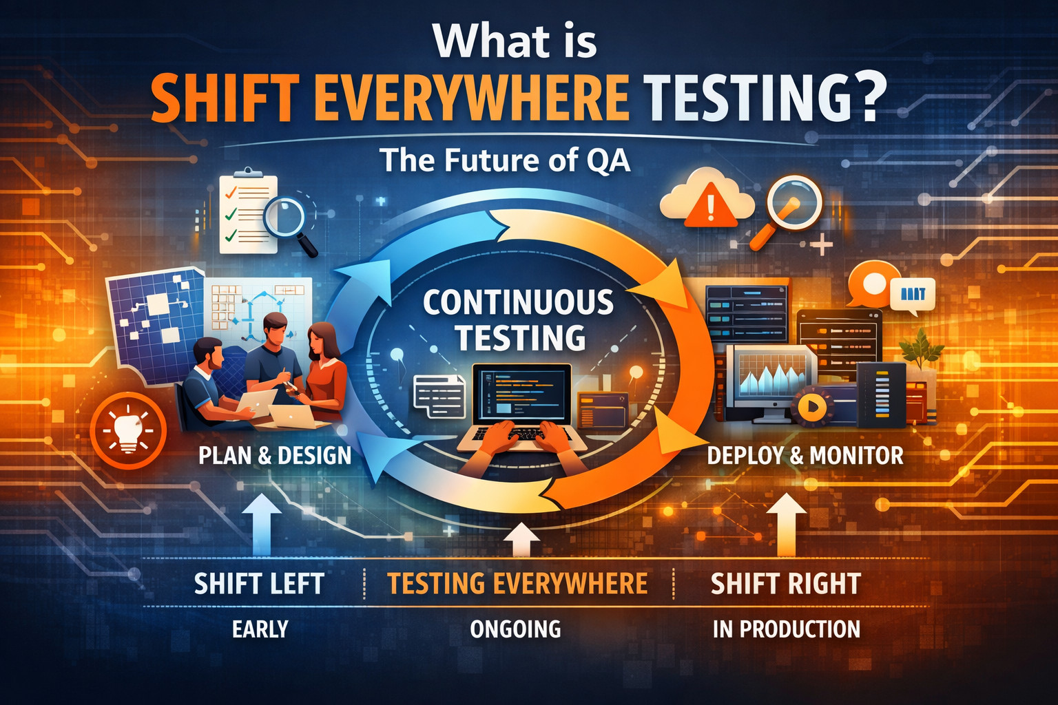 What is Shift Everywhere Testing? The Future of QA ...